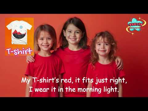 Let’s Learn the Word “T-shirt”! | Learn English with Rhymes