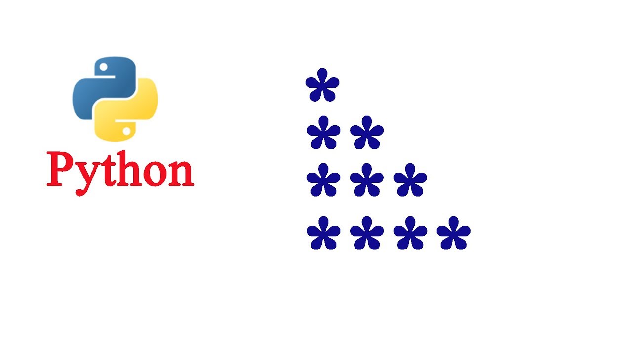 Python Pattern Program - Printing Stars in Right Triangle Shape Using while loop