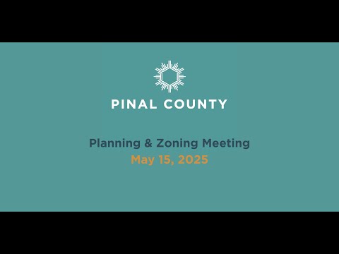 Planning & Zoning Meeting - May 15, 2025