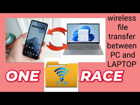 Wireless File Transfer between PC and SmartPhone | WIFI Ftp Server