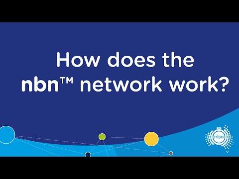 How the nbnâ„¢ network works