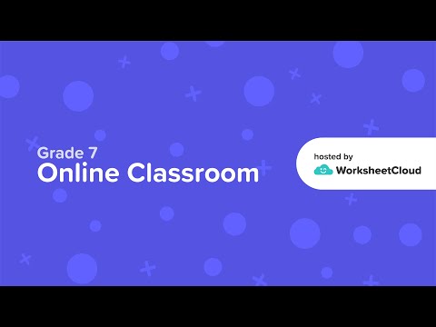 Grade 7 - Natural Science - Classification of Organisms / WorksheetCloud Video Lesson