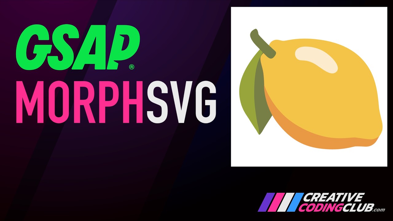 GSAP MorphSVG Beginner Tutorial
