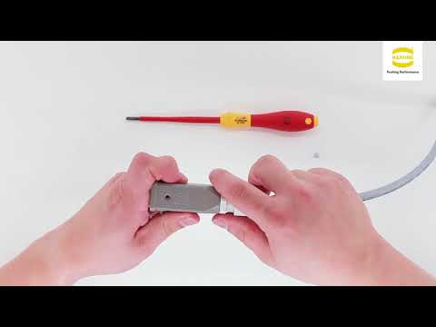 Harting 19200030420 | Han A Hood Top Entry 2 Pegs M20 Grey | Rexel France