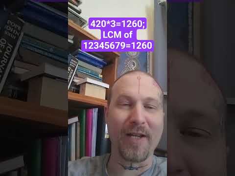 Math of the Bible #420 #lcm #1260 #daniel #revelation