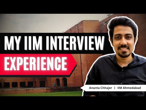 My IIM Interview Story | How to crack IIM Interviews| IIM Ahmedabad Alumni