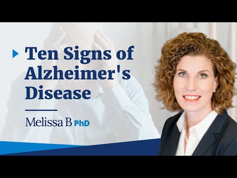 Ten Warning Signs of Alzheimer's Disease