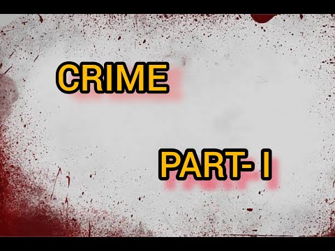 What is Crime Definition Of Crime Types Of Offences Origin and Nature Of Crime Tamil (Crime Corner)