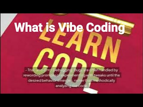 What is Vibe Coding? #ai #coding #computerprogramming #vibecoding