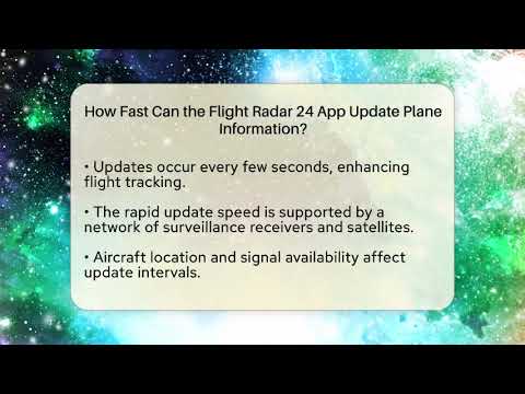 How Fast Can the Flight Radar 24 App Update Plane Information? - Talking Tech Trends