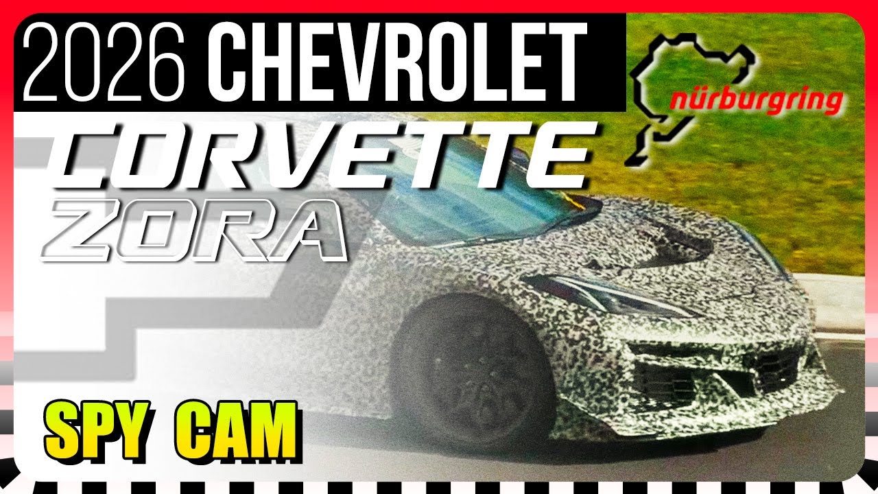 Hybrid-Assisted 2026 Chevrolet Corvette Zora Looks Fast at the ...
