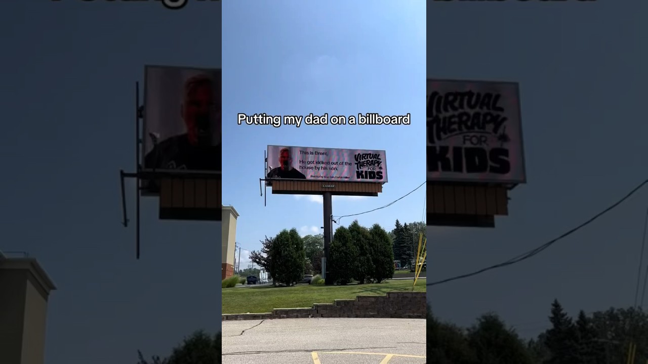 Putting My Dad On A Billboard