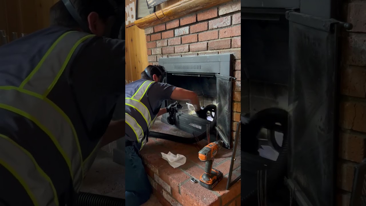 No Mess, Just Clean! 🧹 Chimney Cleaning & Inspection Done Right | Big Bear Chimney Sweep