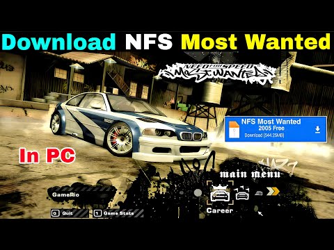 How to download nfs most wanted 2005 on laptop/pc easily for free original 2005 | By - Gamingistan |