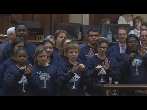 School for Deaf and Blind performs for SC Senate