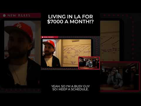 Living In LA For $7000 A Month!? | New Rules Podcast #short