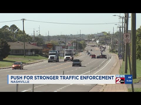 Newsmaker: Push for stronger traffic enforcement