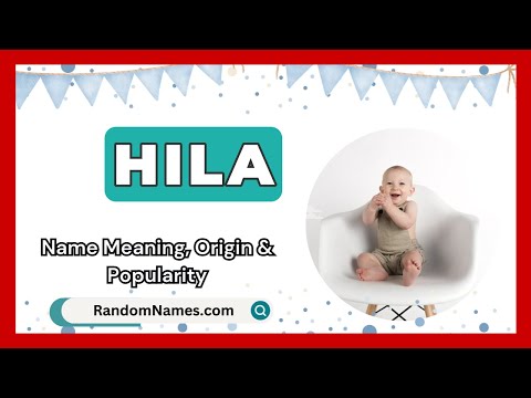 Hila - Baby Boy Name Meaning, Origin & Popularity - RandomNames.com