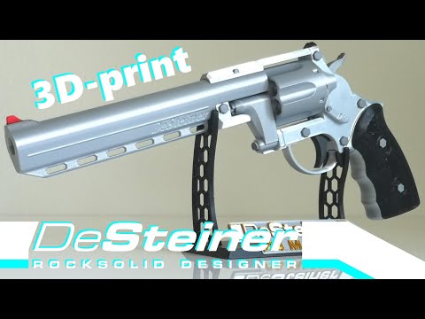 Revolver II : Double & Single Action | mechanically working Prop Gun by ...