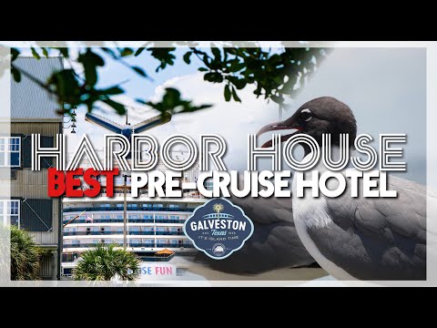 BEST PRE-CRUISE HOTEL IN GALVESTON | Harbor House Hotel |DISCOVER GC Full Ep.1
