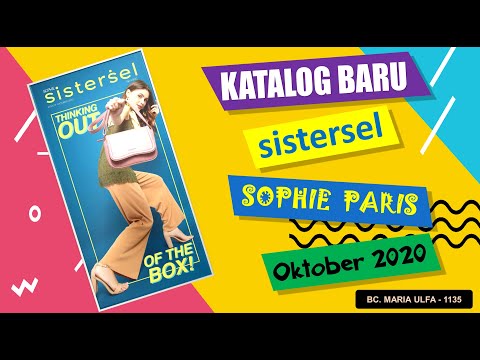 KATALOG BARU SOPHIE PARIS - Sistersel Oktober 2020 order product by WA 081314165023