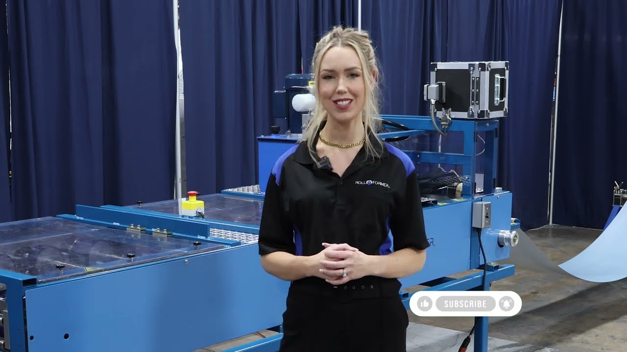 The Roll Former Standing Seam Panel Machine | VS150 |