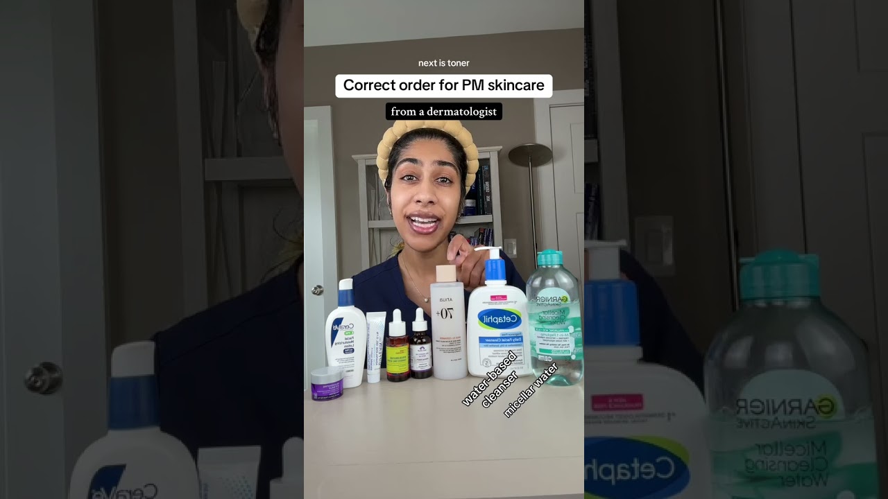 How to Layer your Nighttime Skincare Routine like a Dermatologist.