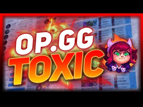 How OP.GG Can Actually be TOXIC