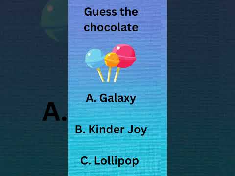 guess the chocolate name by it's picture/ItsQuizTime/ #quiz #chocolate
