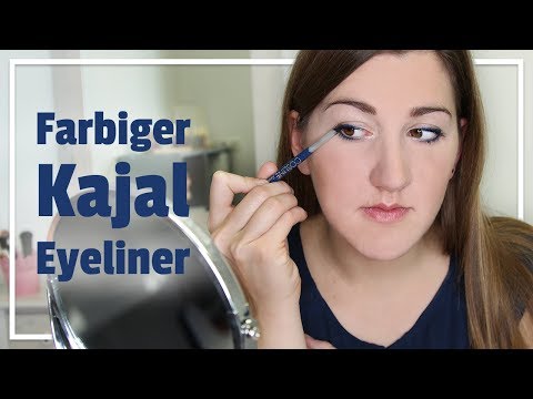 Farbiger Kajal / Eyeliner – einfaches Tutorial für den Alltag