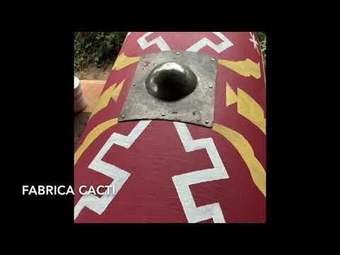 Painting a Roman Shield