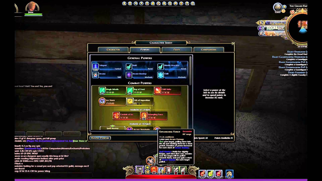 Neverwinter: Control Wizard (Level 60) - Build