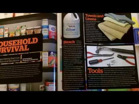 Household Survival- Common Survival Items Found in your Home