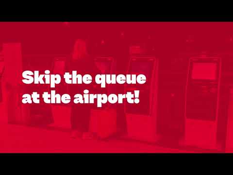 Faster check-in process at Keflavik Airport.