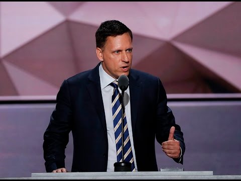 Watch PayPal co-founder Peter Thiel's full speech at the 2016 Republican National Convention