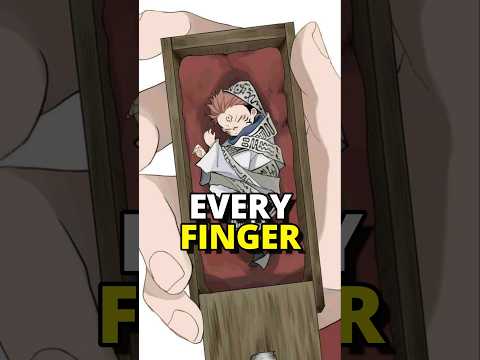 Sukuna Every Time he eats a Finger in Jujutsu Kaisen #jjk #gojo #sukuna
