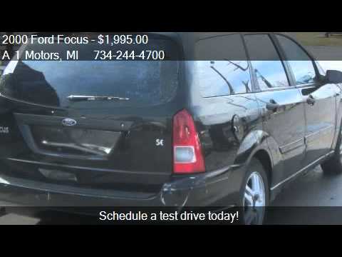 2000 Ford Focus SE for sale in Monroe, MI 48162 at the A 1 M