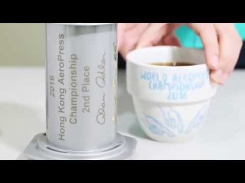 2016 Hong Kong AeroPress Championship - 1st runner-up - recipe demo