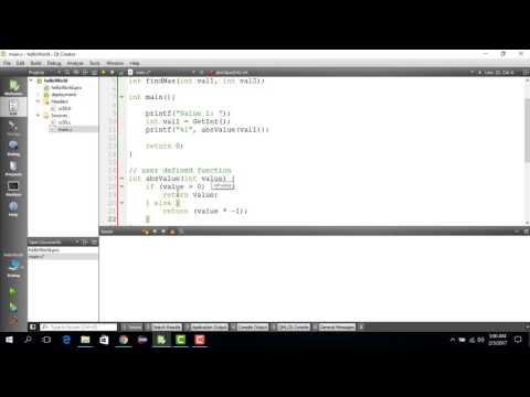 User-defined absolute value function