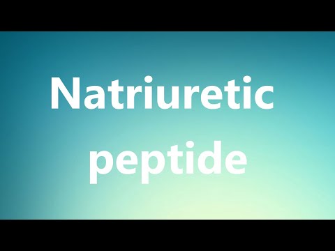 Natriuretic peptide - Medical Meaning and Pronunciation