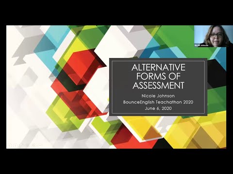 Alternative Forms of Assessment with Nicole Johnson