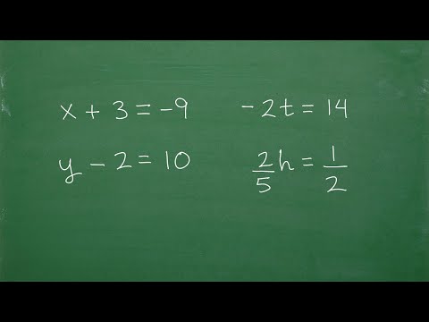 Let’s Solve These Basic Algebra Equations- Step-by-Step…….