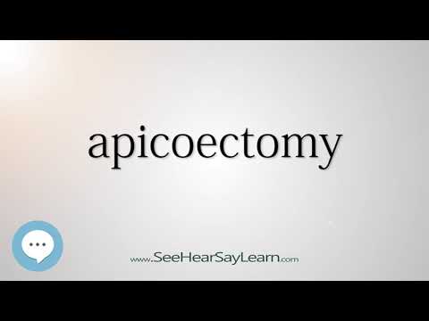 apicoectomy (Every English Word Pronounced) 📕🔊🗣️😎✅