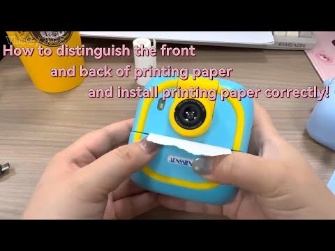 How to distinguish the front and back of printing paper and install printing paper correctly!-M2