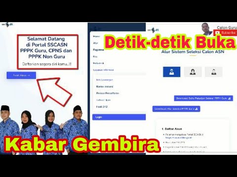 Benarkah Pendaftaran Sudah Dibuka? Update Tampilan SSCASN.BKN.GO.ID 2021 Link Daftar CPNS P3K 2021