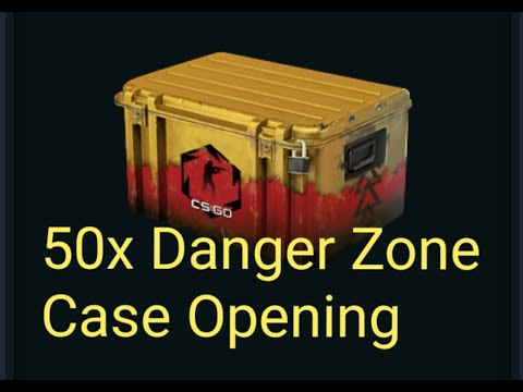 CSGO 50x Danger Zone Case Opening! RIP or Easy Money??