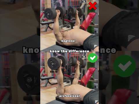"Correct Form for Flat Dumbbell Press | Tips for Better Chest Gains"
