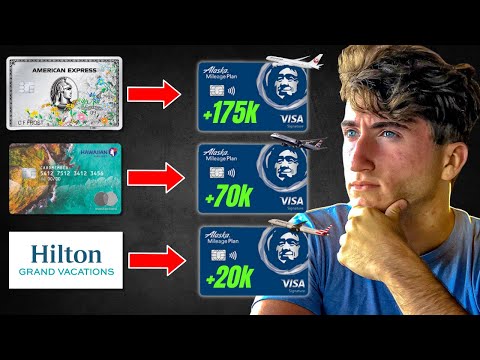 How To Get Alaska Airlines Miles FAST (w/ Credit Cards)