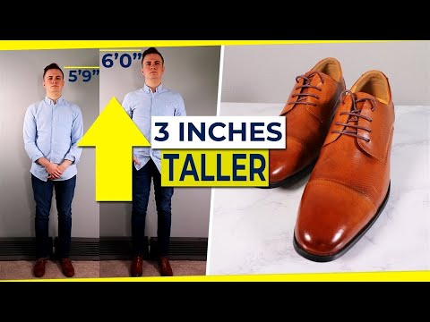 These Shoes Make You 3 Inches TALLER...