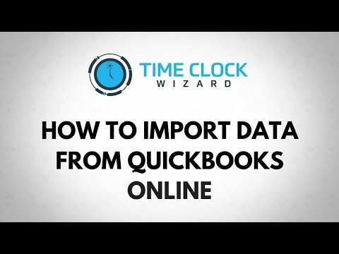 How To Import Data from QuickBooks Online to Time Clock Wizard